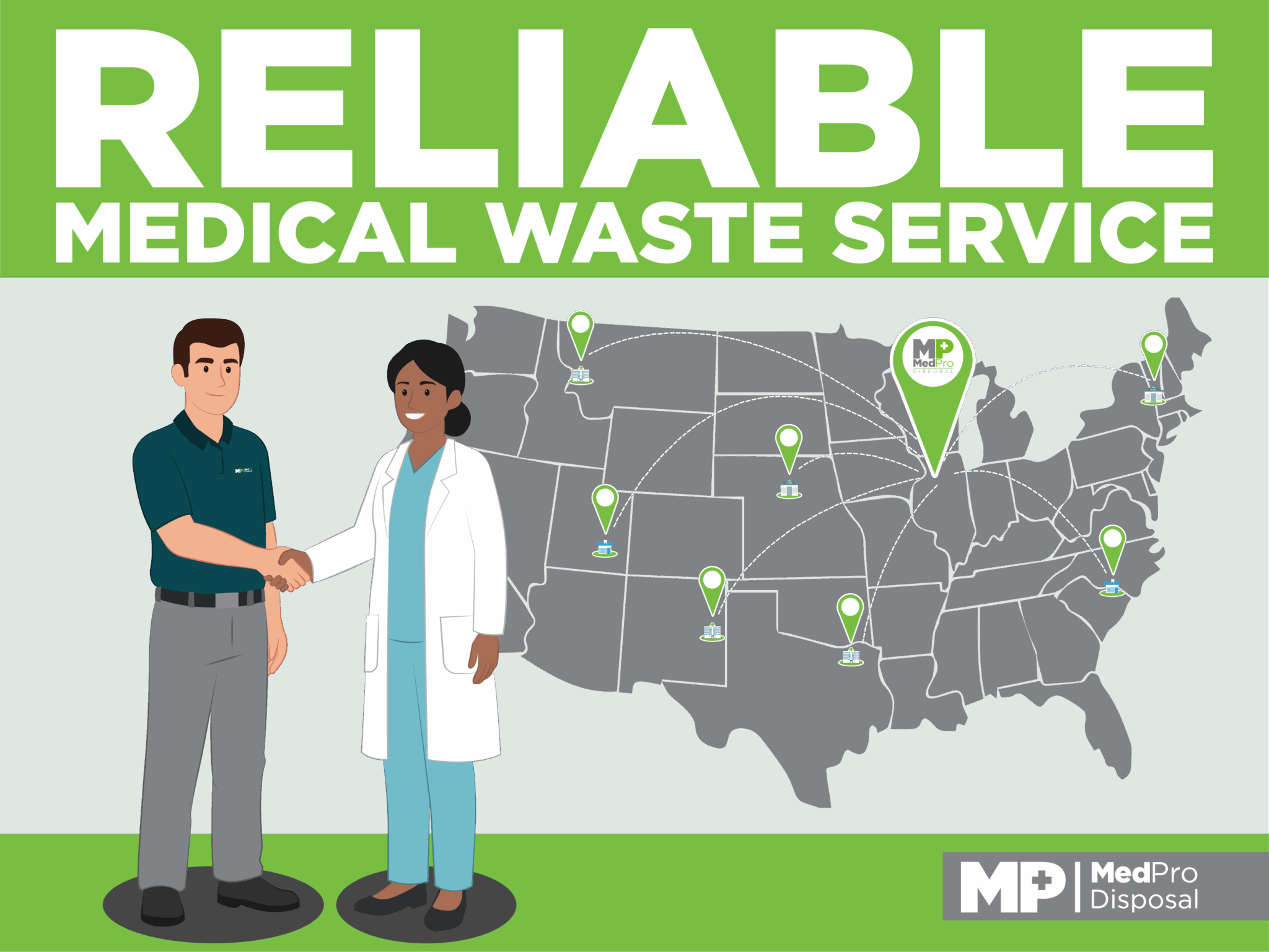 Reliable Multi-Site Medical Waste Services | MedPro Disposal