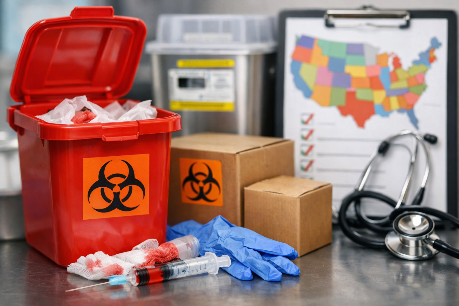 Medical Waste Disposal Regulations 2026: State Guide