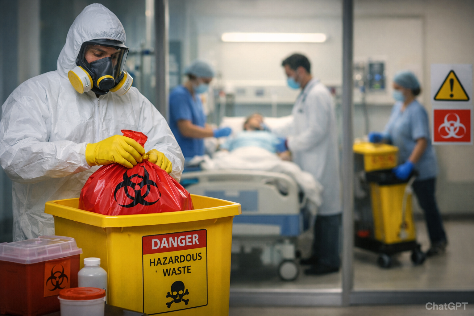 How Hazardous Waste Handling Improves Hospital Safety